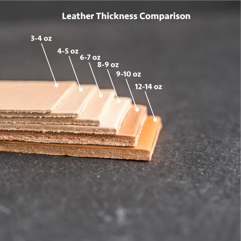Leather Thickness (Ounces & MM): What It Means for Durability – Lux ...