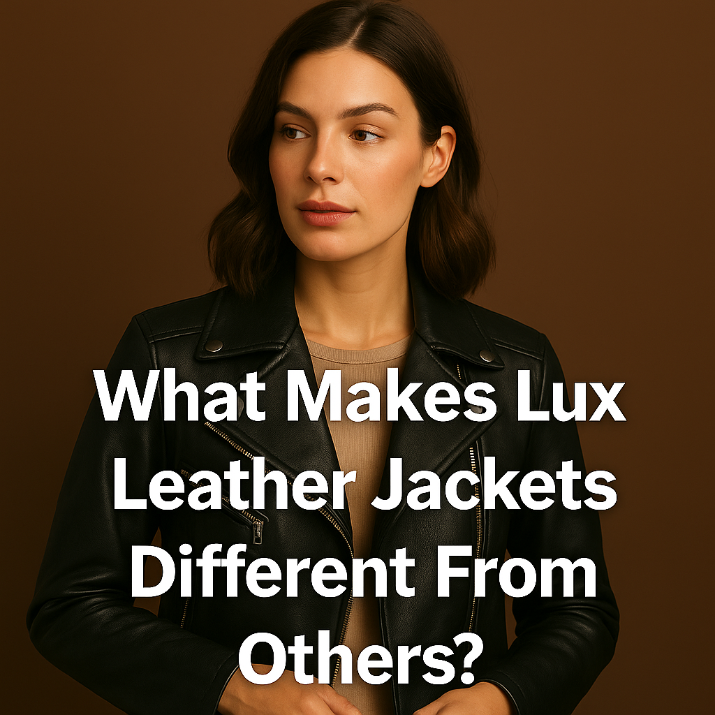 What Makes Lux Leather Jackets Different From Others? – Lux Leather USA