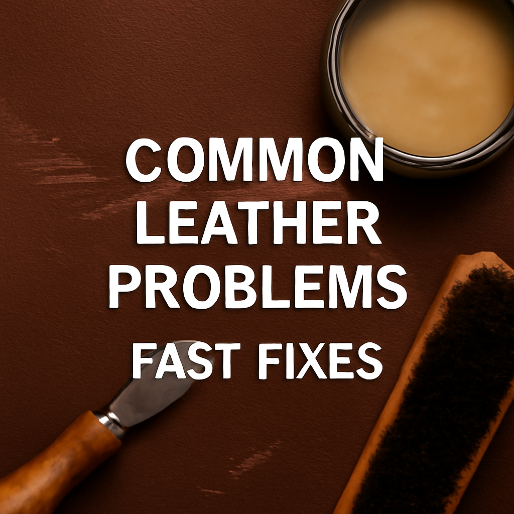 Common Leather Problems (Fast Fixes) – Lux Leather USA