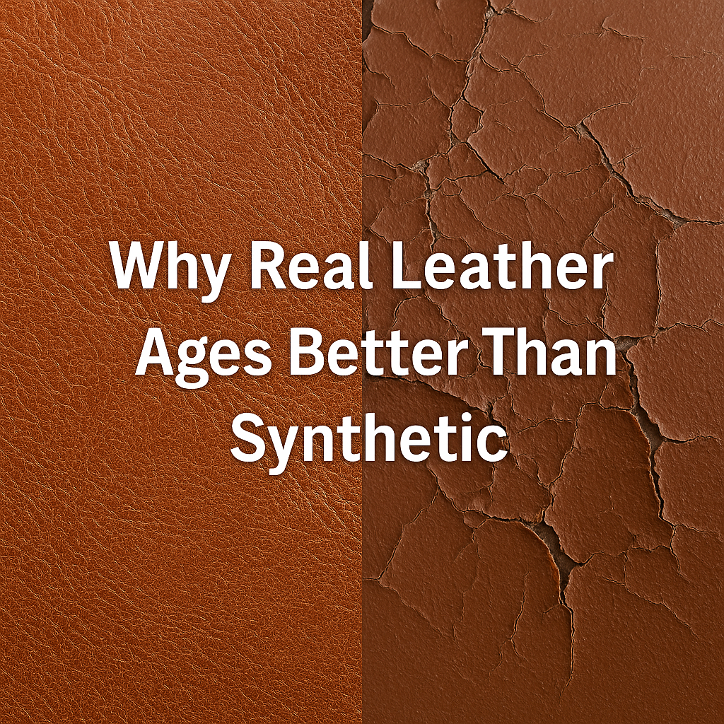 Why Real Leather Ages Better Than Synthetic? – Lux Leather USA